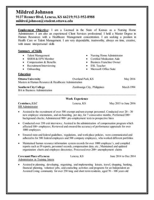 NewResumeKayleeGriffin | PDF