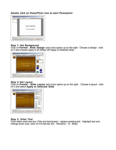 Applying Transition and Animation in Powerpoint | PPTX