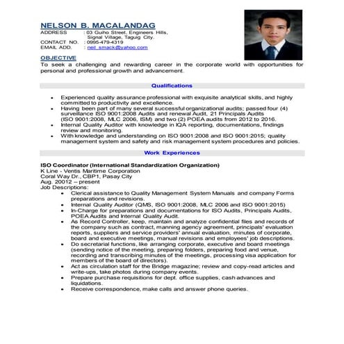 Nelson M Resume | DOCX