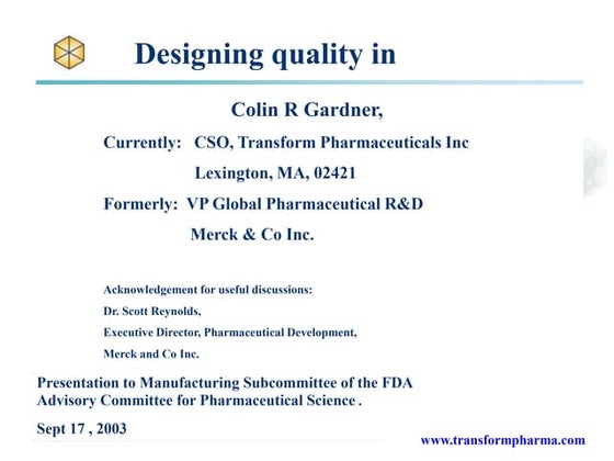 Process validation of oral liquid | PPT