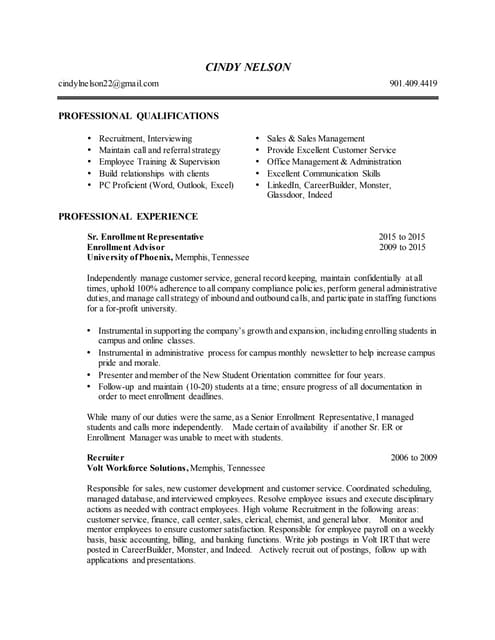 Resume | PDF