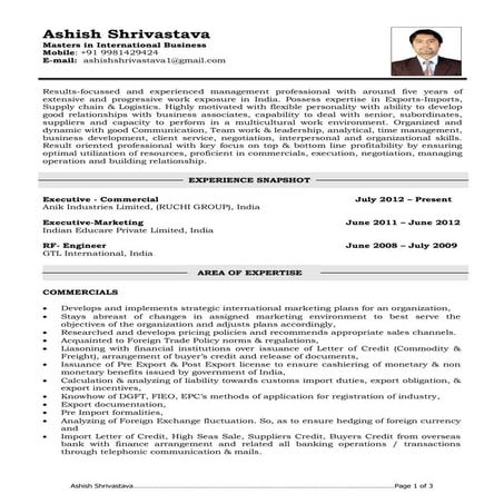 CV_Ashish | PDF
