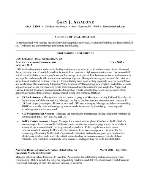 michele' resume | PDF