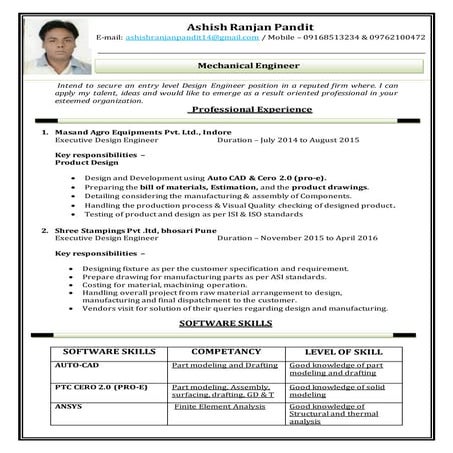 Cover letter with resume | DOC