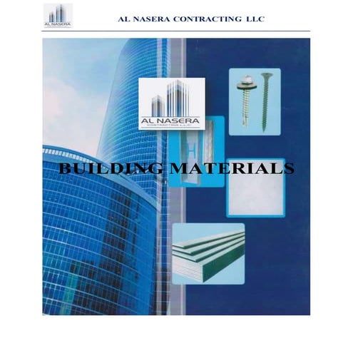 AL NASERA - BUILDING MATERIALS CATALOG | DOCX | Automotive Industry | Industries