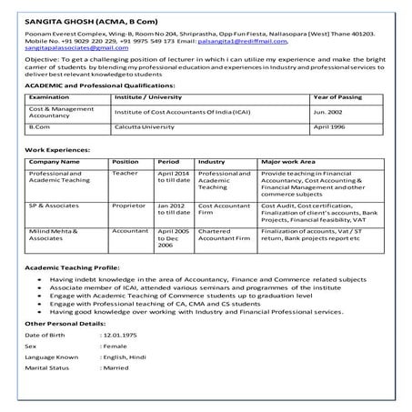 Sangita Academic | PDF