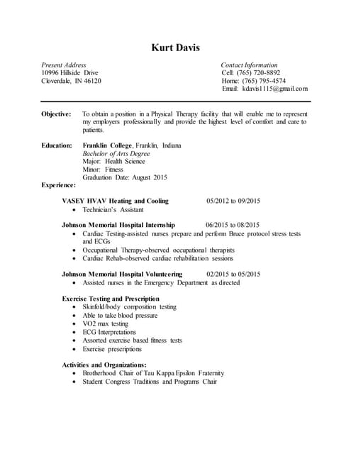 Chris Pauzers resume | DOCX | Food & Drink