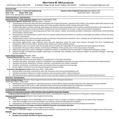 David Hingle's RESUME | PDF