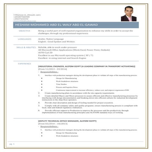Mohamed Tolba's Resume | PDF