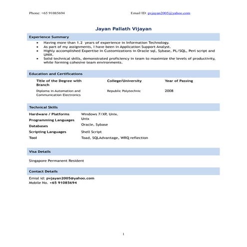 Jayan CV | DOC