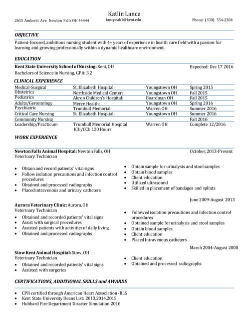 Student resume | PDF