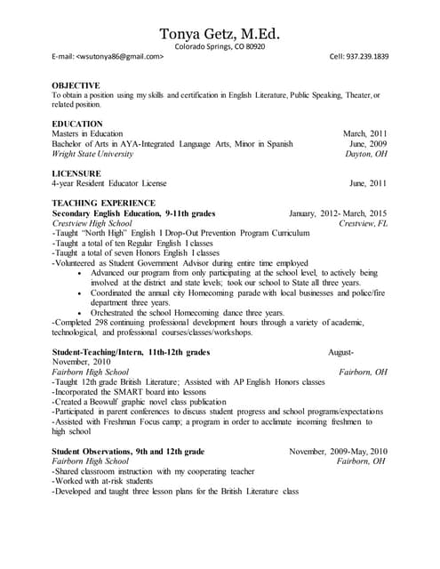 Benjamin Emanuel TechWrite Resume | PDF