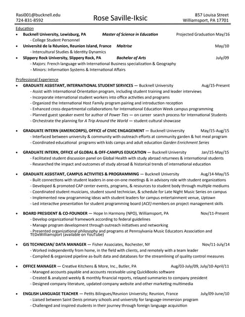 Erin Pflaumer's Resume | PDF