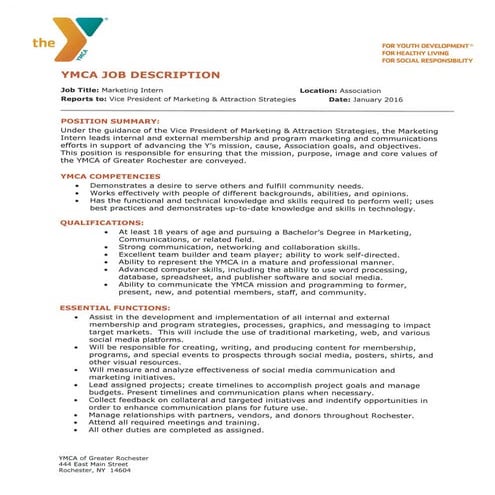 signed job description | PDF