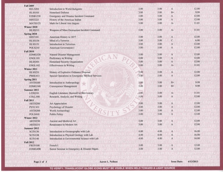 AMU Transcript 2 of 3