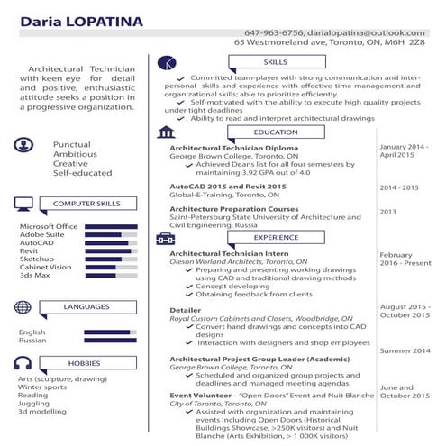 Daria Lopatina Resume | PDF