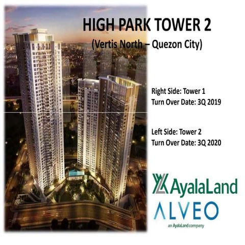 HIGH PARK TOWER 2 - QUEZON CITY | PPSX