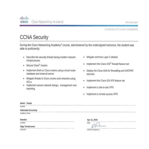 CCNA security | PDF | Information and Network Security | Computing