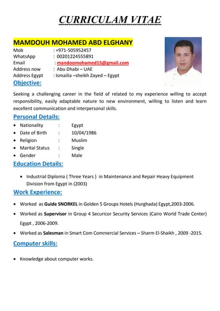 new- cv EHAB . En | PDF