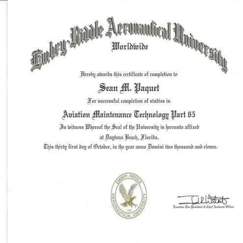 6. Airframe & Powerplant License Package | PPT