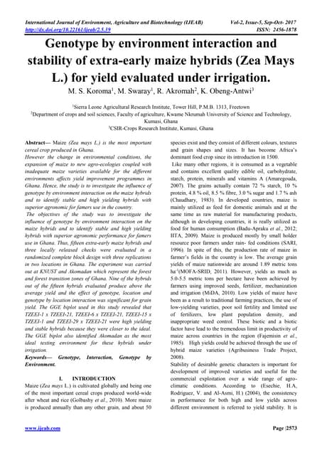 Tools for evaluation of cropping systems | PPT