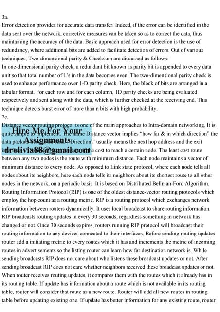 Distance Vector Routing | PPT