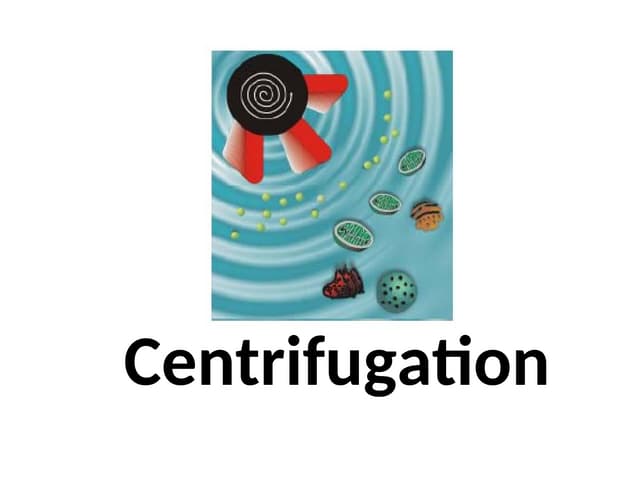 Density gradient centrifugation | PPTX