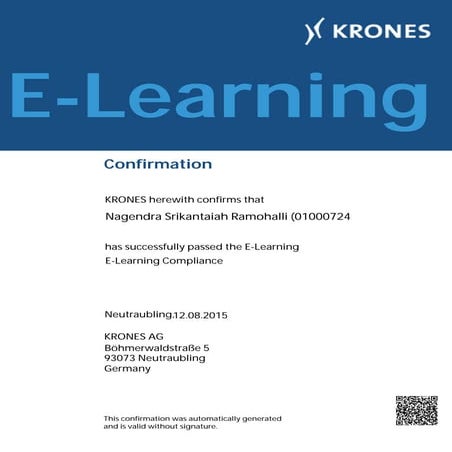 E-Learning Compliance | PDF