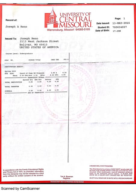 completed-transcript- OMAR | PDF