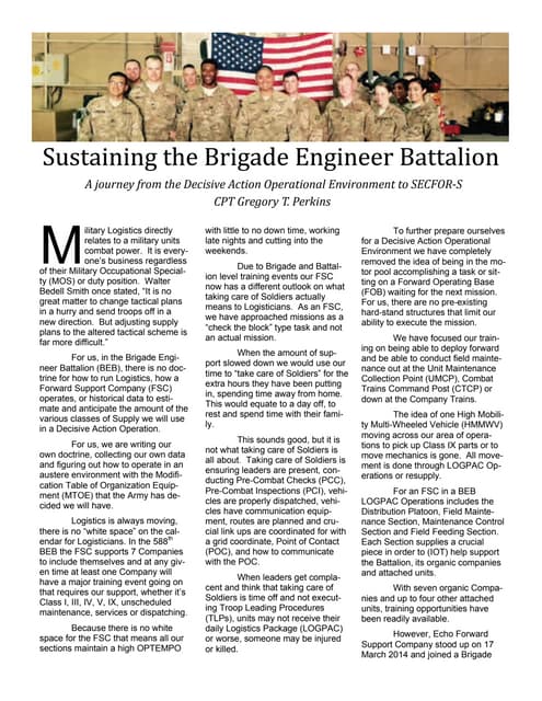 ARMY PT CONOP | PPTX