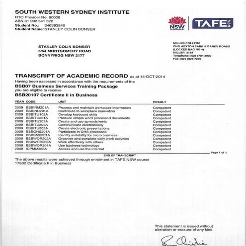 Diploma of Hospitality (2) | PDF