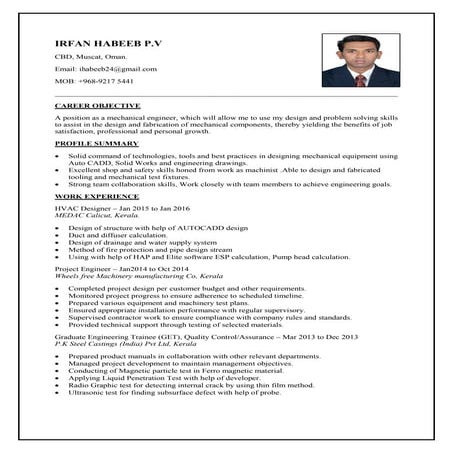 Irfan_Resume | PDF