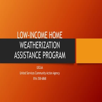 Kelly's weatherization Presentation updated 2.29