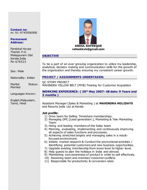 MEP Engineer Resume | DOCX