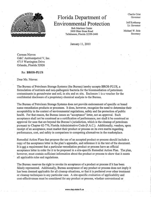 MSDS Biodeclean 1040 English | PDF