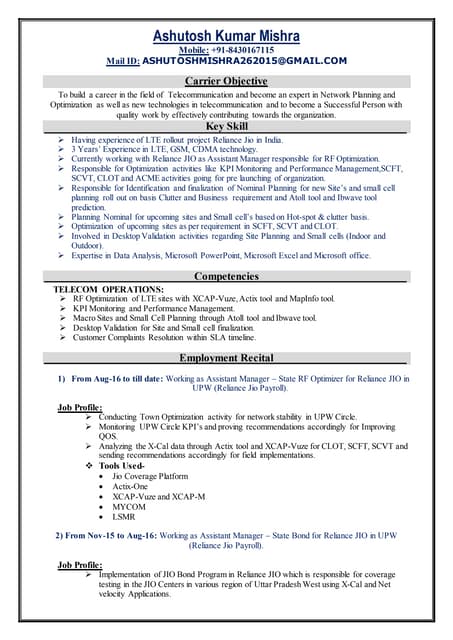 Sushil cv | PDF | Technology & Computing