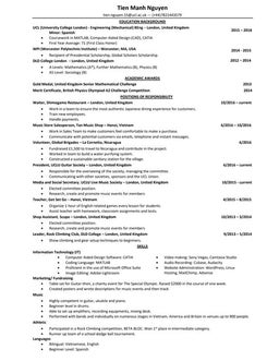 Resume_Nguyen Duy Manh | PDF