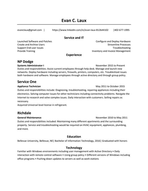 TCI Resume | DOCX