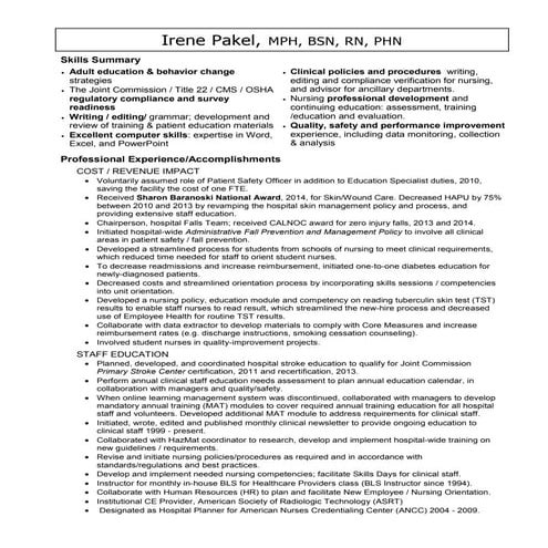 Una Allen Resume | DOCX