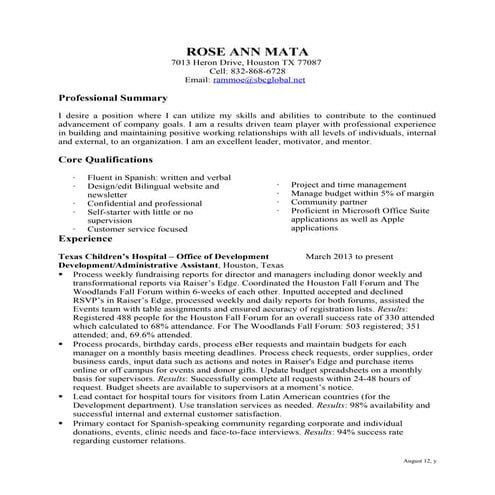 MD ANDERSON LETTER 1 | PDF