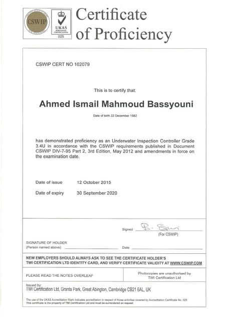 MCS Experience Certificate | PDF