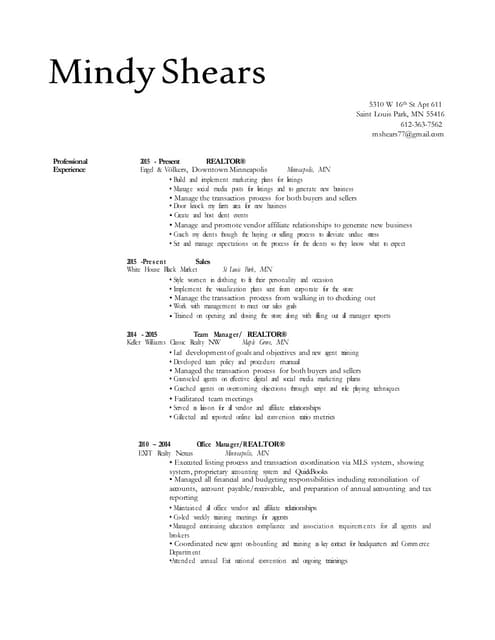 Lyndsey's resume | PDF