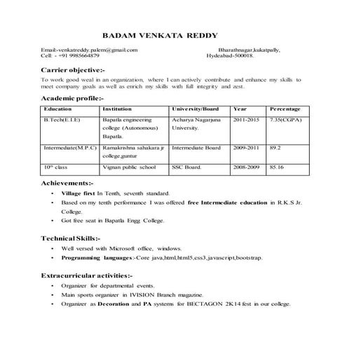 VENKAT RESUME s | DOCX