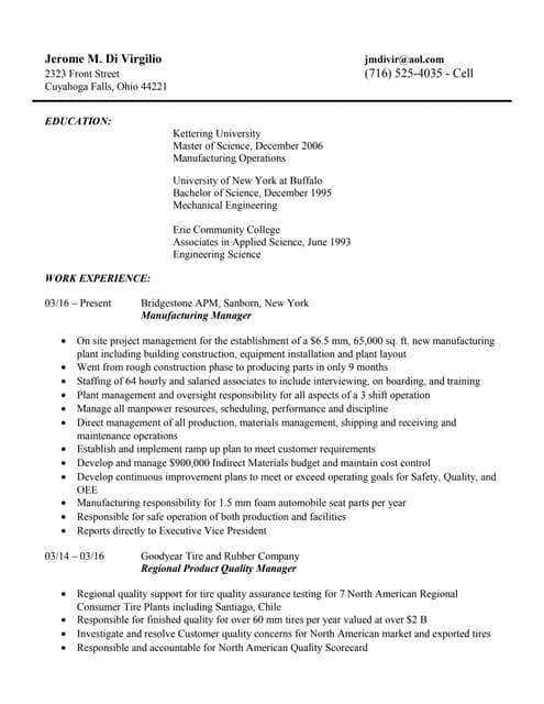Andy's Resume | PDF