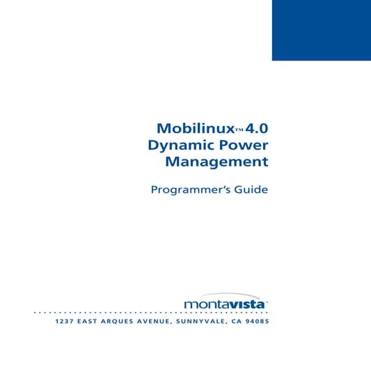 DPM-mobilinux | PDF