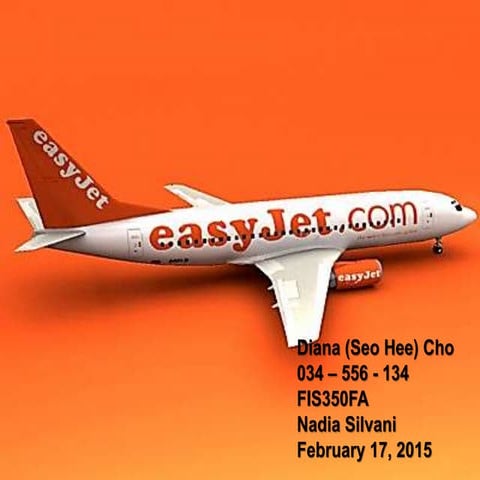 EASYJET PPT | PPTX
