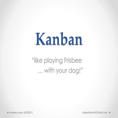 Kanban Explained Clearly | PPT