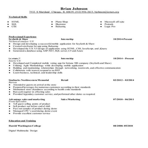 Robert Donahue Resume | DOCX