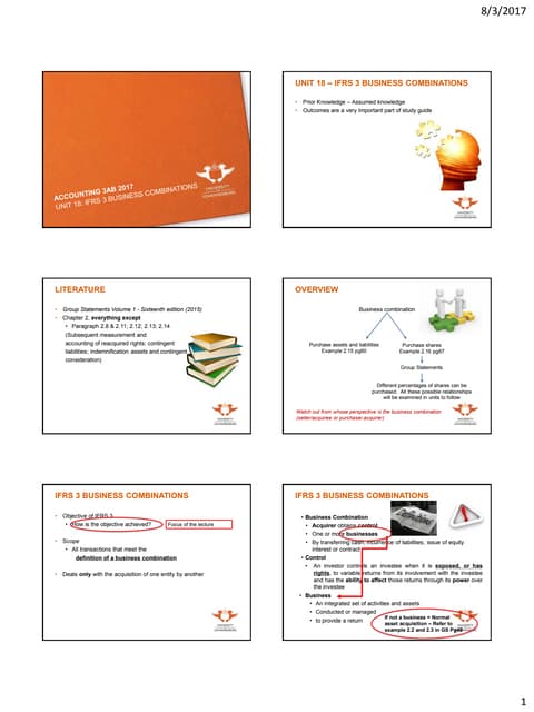 Ifrs 3 business combinations | PDF