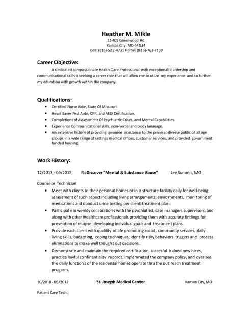 Jimmy's Resume | DOC